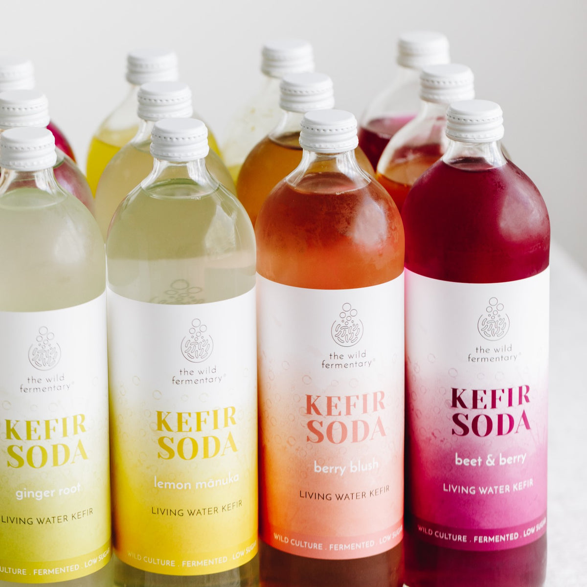 Kefir Soda Box 12 x 750ml – The Wild Fermentary